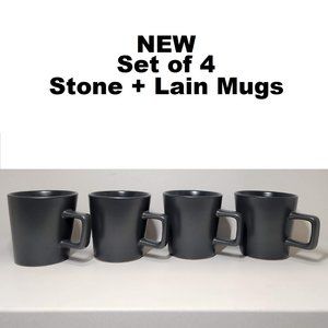 Stone Lain | Kitchen | New Stone Lain 4 Piece Stoneware Mugs Cups ...